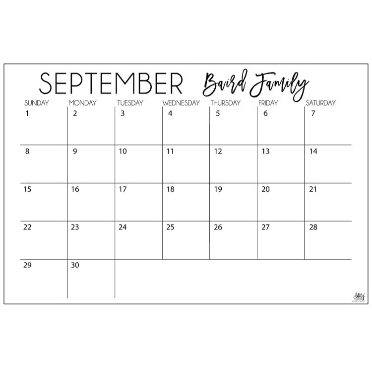 Classic Calendars – Blitz Calendars